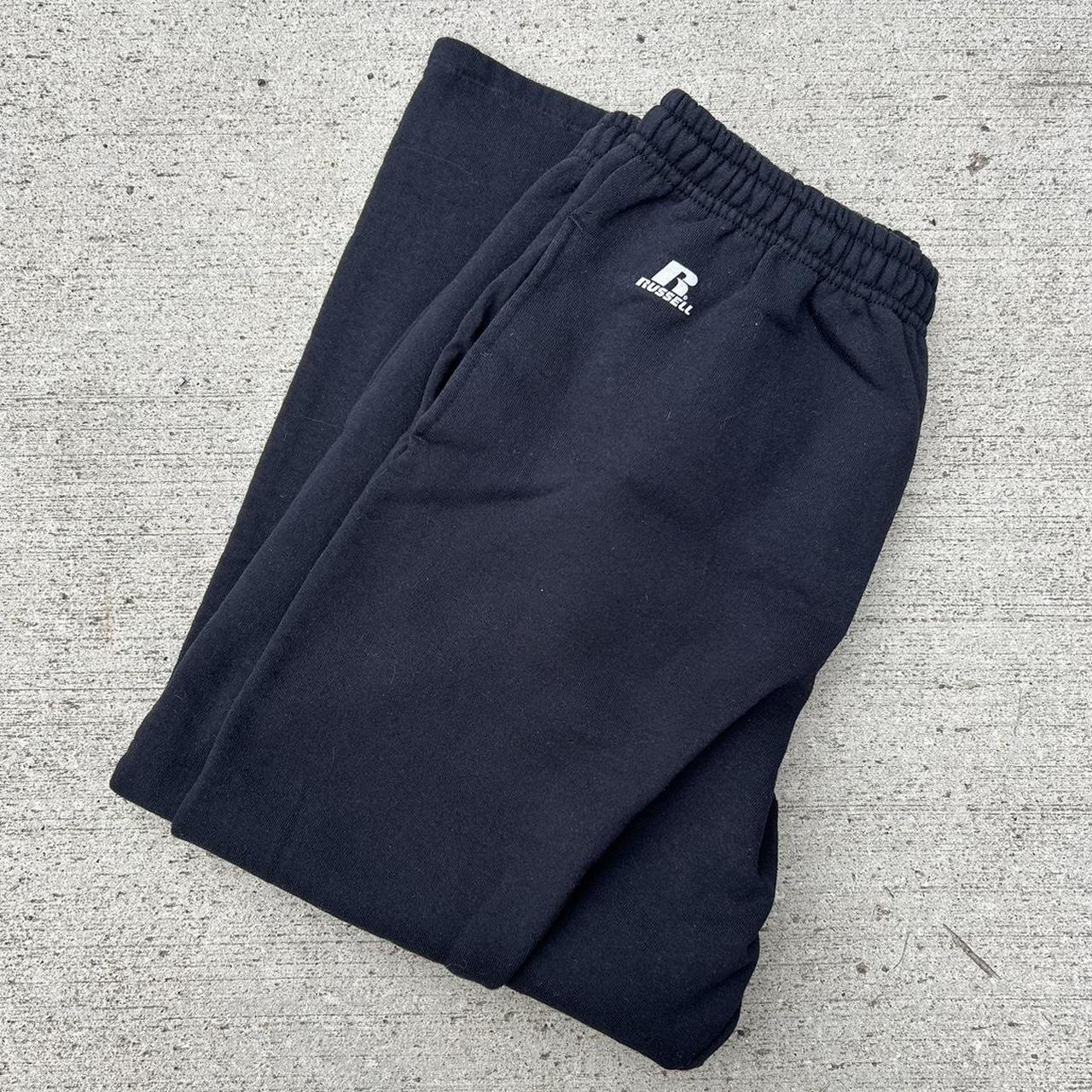 Russell Athletic Men's Black Joggers-tracksuits | Depop