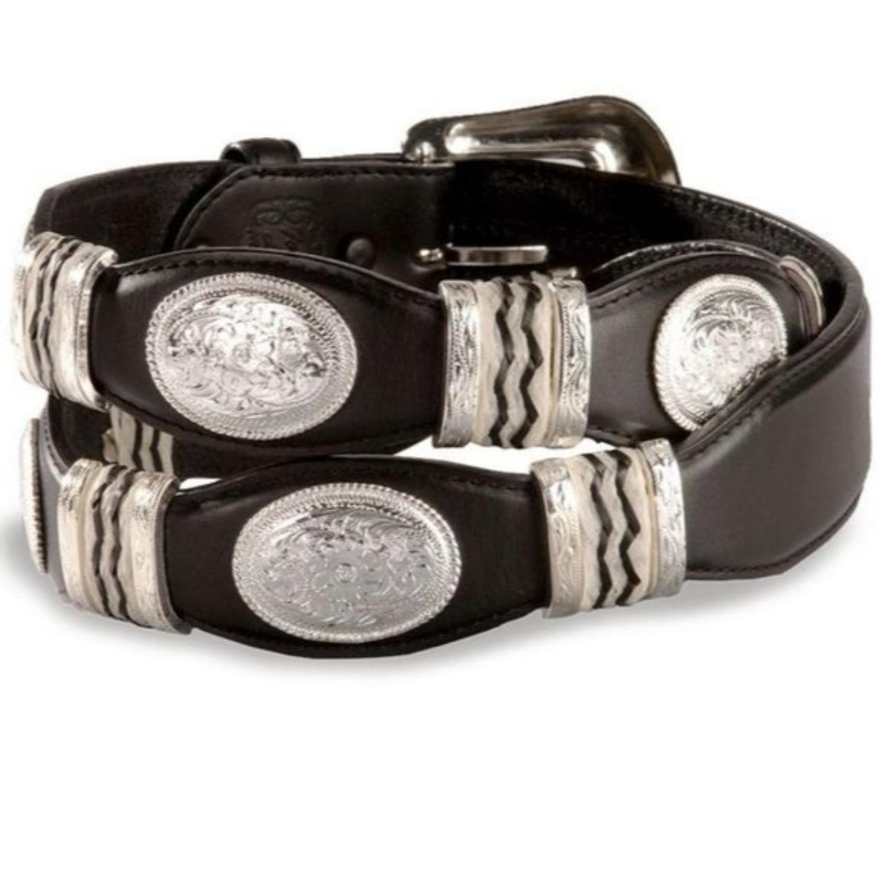 NOCONA BELTS BLACK LEATHER CONCHO NATIVE BELT LIKE... - Depop NOCONA BELTS BLACK LEATHER CONCHO NATIVE BELT LIKE... - Depop