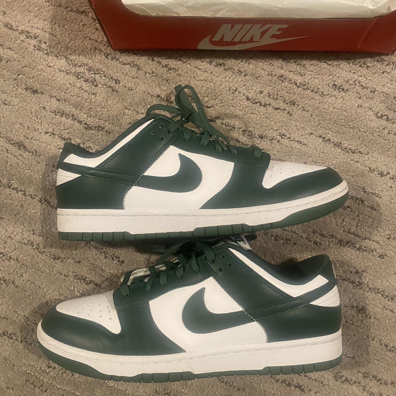 Nike Dunk Low Michigan State Mens Size 10.5 In great... - Depop
