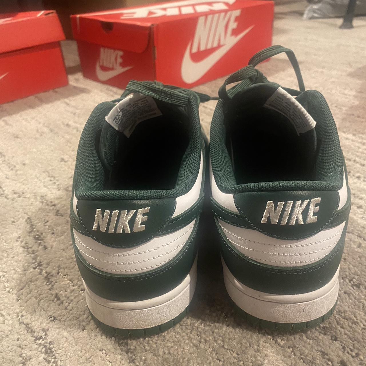 Nike Dunk Low Michigan State Mens Size 10.5 In great... - Depop