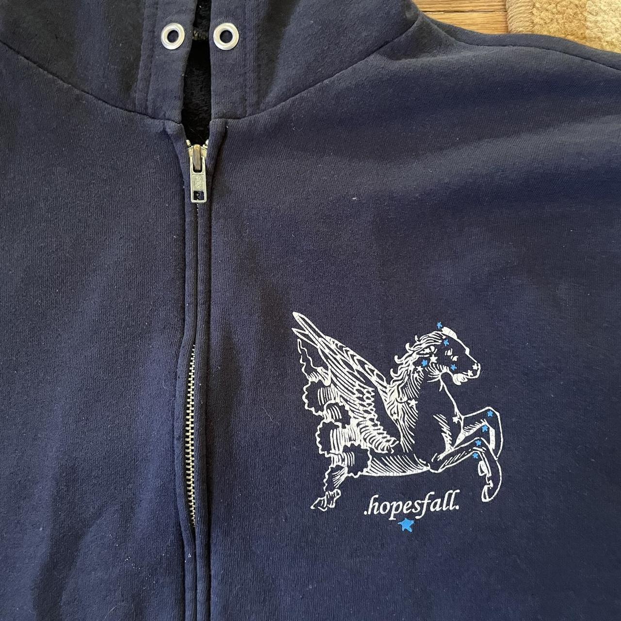 hopesfall hoodie "satellite years" era merch.... - Depop