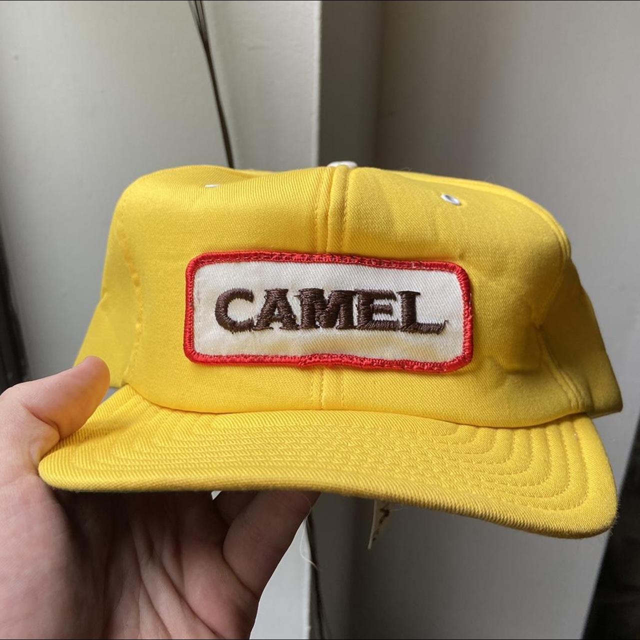 vintage yellow Camel hat 🧢 OSFA shipping is always... - Depop