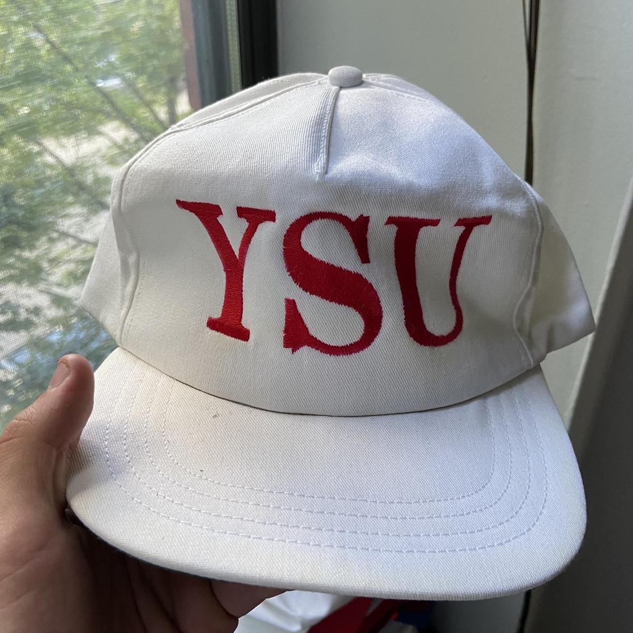 vintage 90s Youngstown University script hat 🧢... - Depop