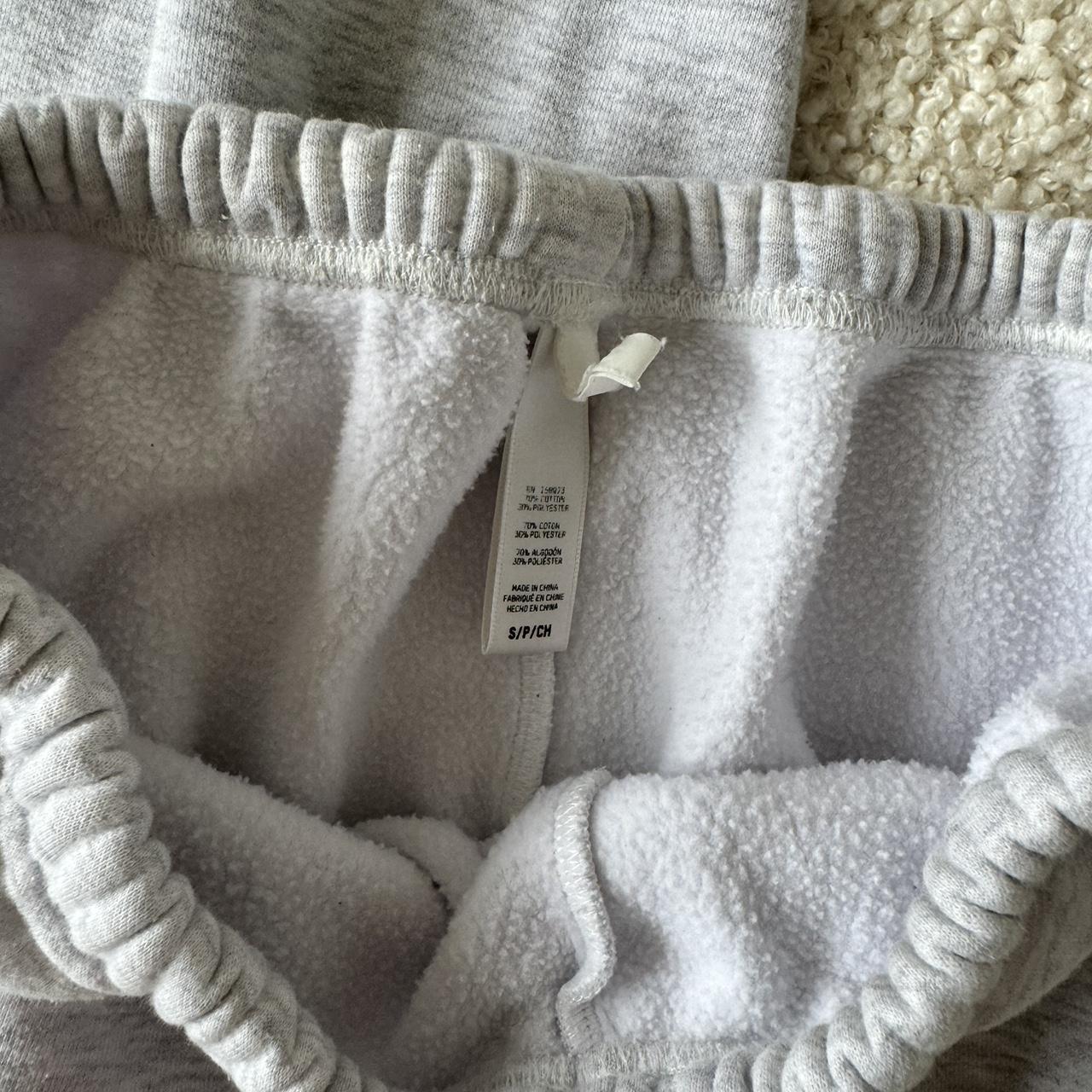 Skims cotton fleece joggers size small #skims... - Depop