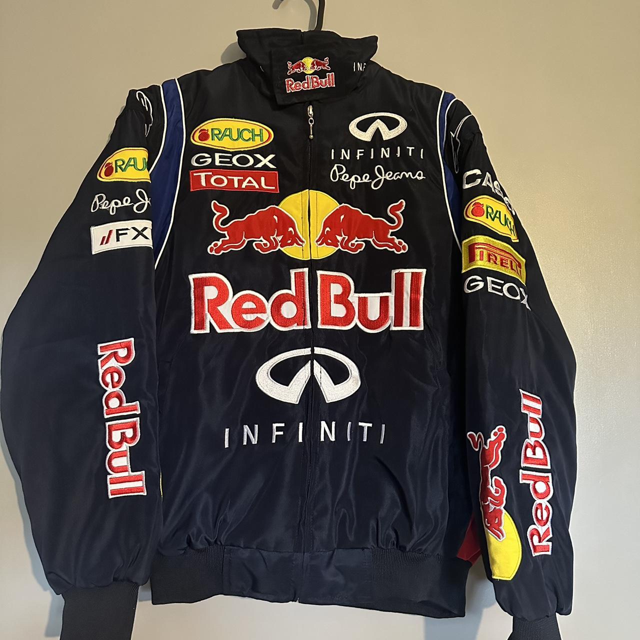 Brand new Redbull Racing jacket bomber varsity f1... - Depop