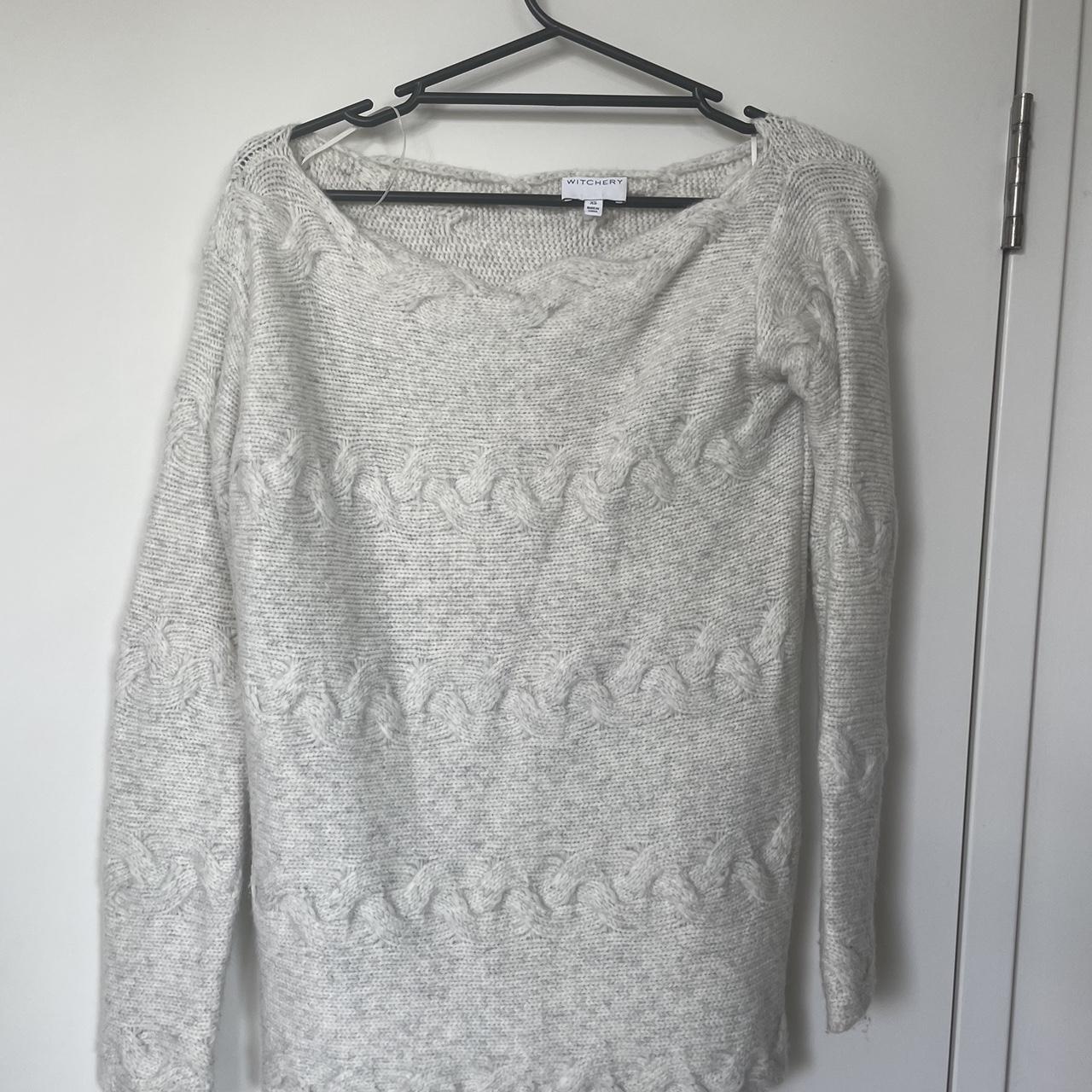 Witchery wool one shoulder knit - XS Brand new,... - Depop