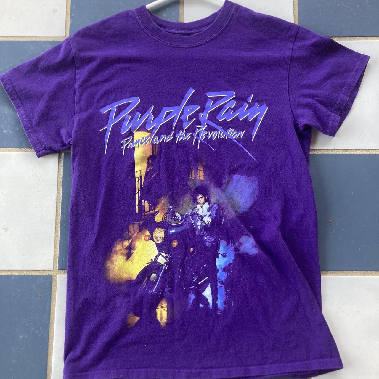 Perfect Prince Purple Rain shirt. Tag is hard to... - Depop