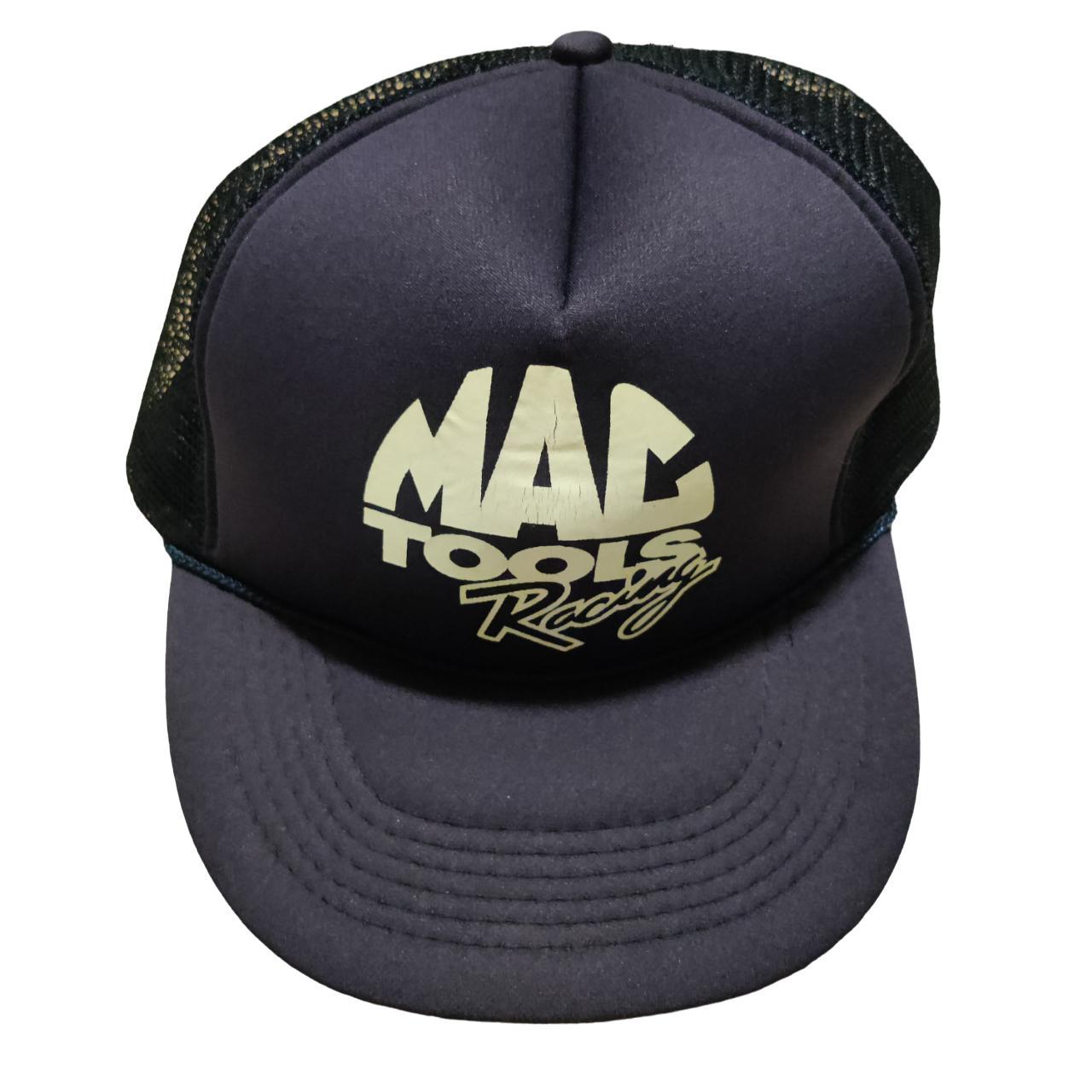 Mac Tools Racing mesh trucker hat Condition is Used... - Depop