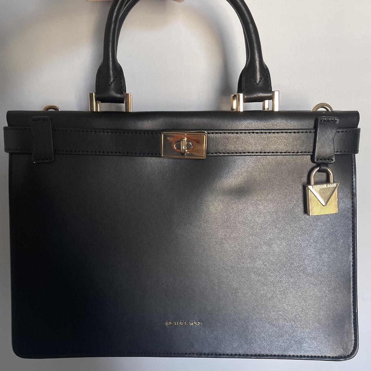 michael kors work tote - never used, in mint... - Depop