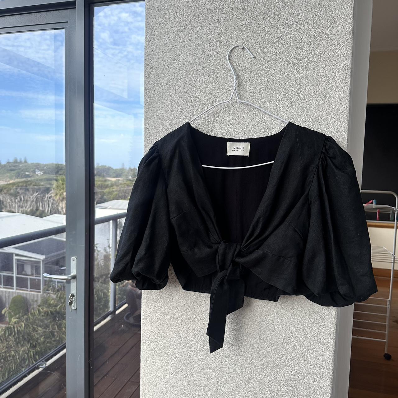 DISSH Linen set Hallie top, Robert’s skirt Worn... - Depop