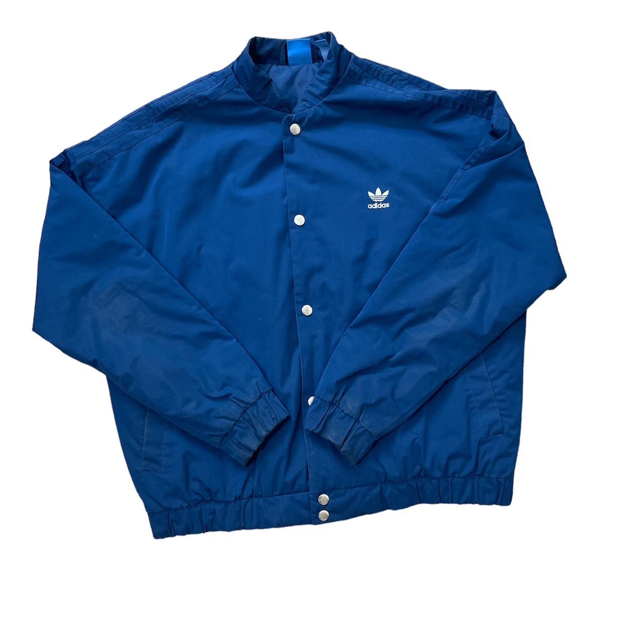 Adidas Women's Blue Jacket | Depop