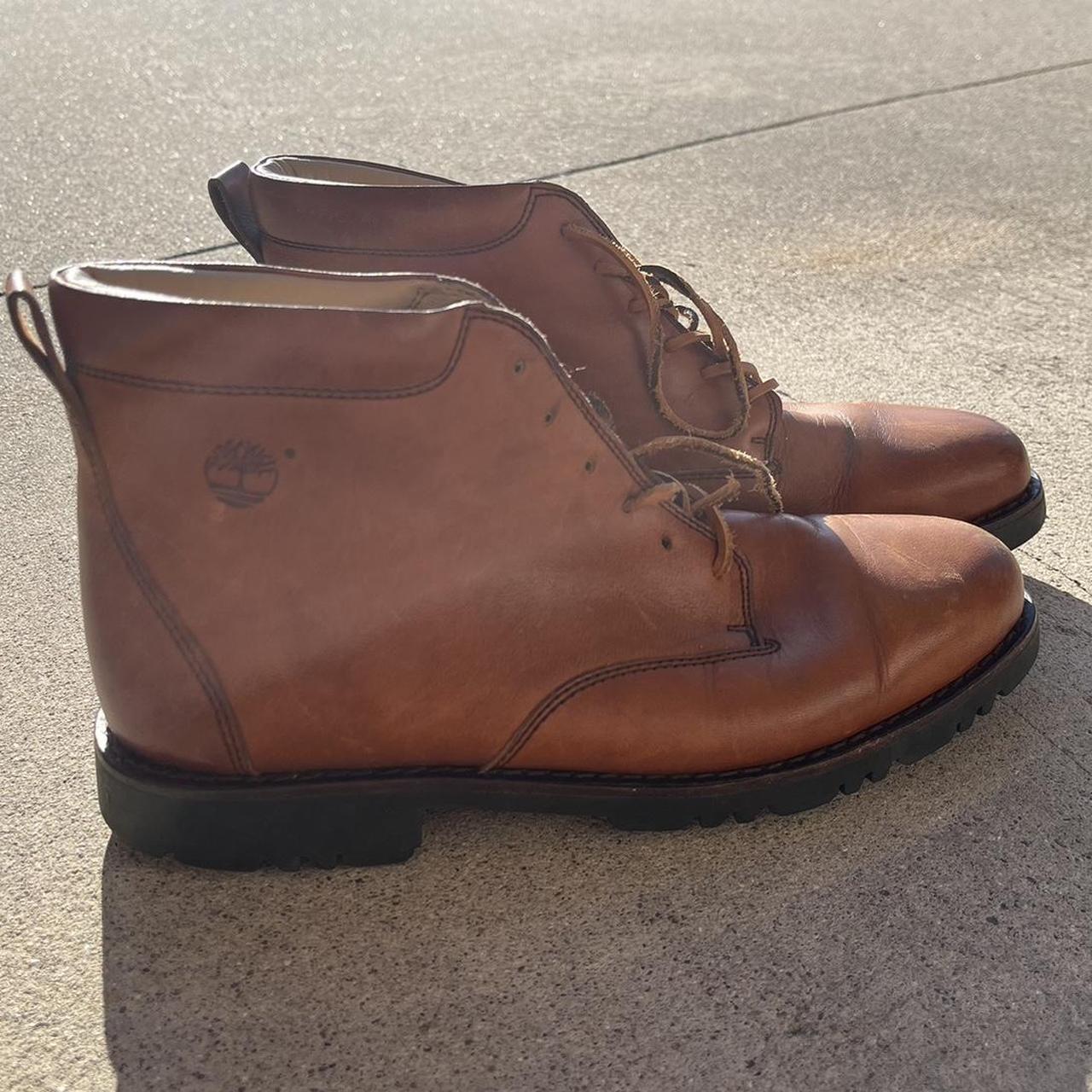 Timberland pointed toe dress boots pretty good... - Depop