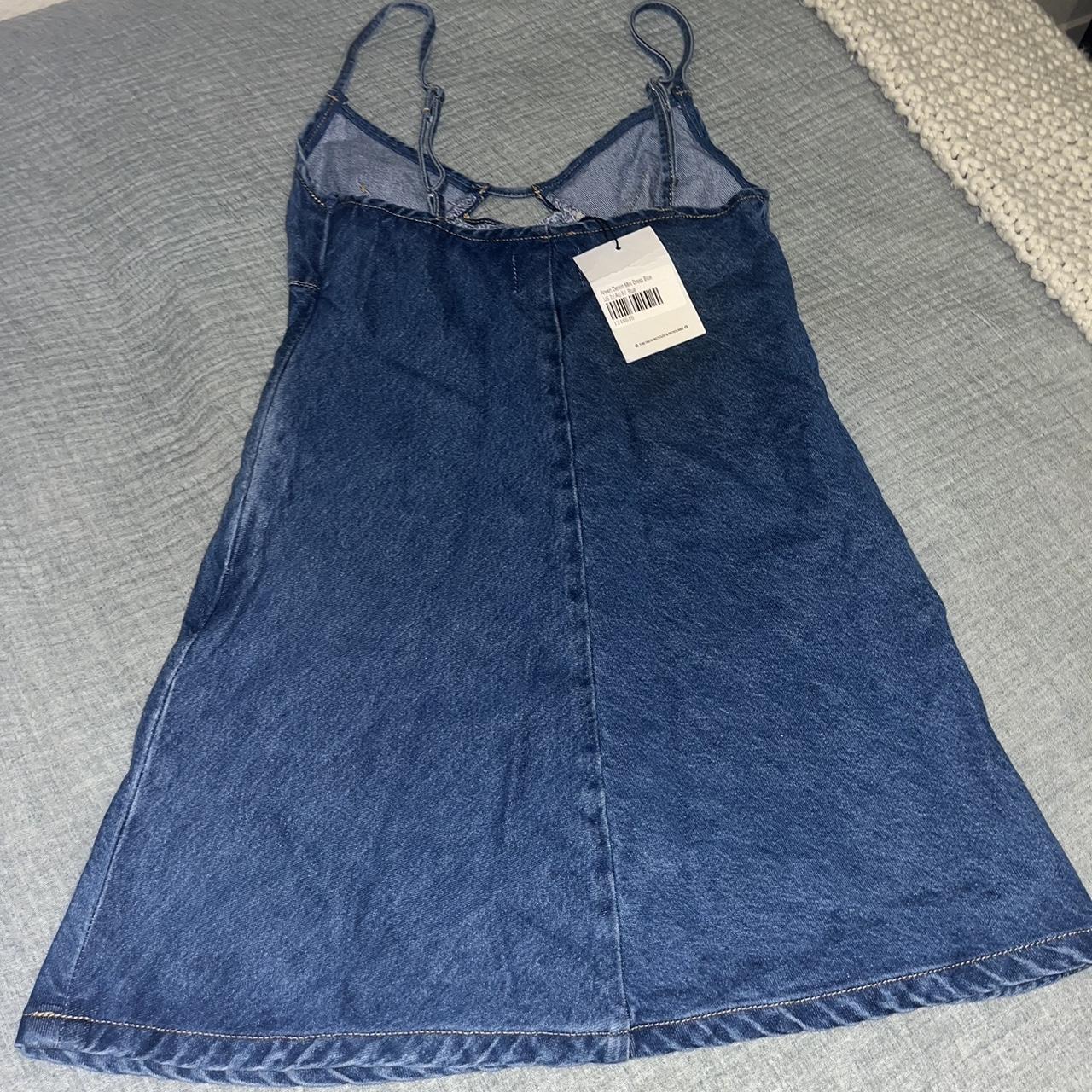 Princess Polly Denim Dress worn Once size 2 Original... - Depop