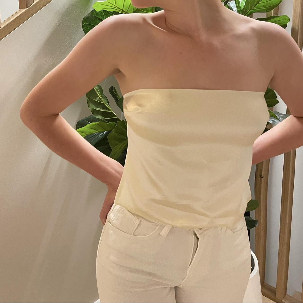 mr winston co inspired archie tie top🤍 all handmade... - Depop