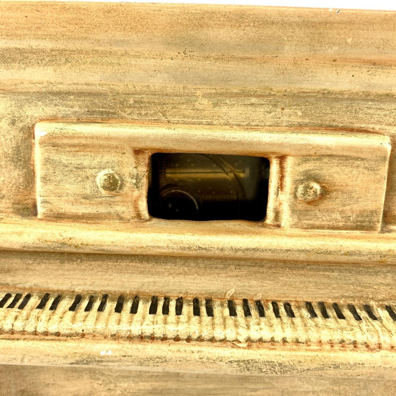 Vintage Ceramic Musical Piano Upright Good... - Depop