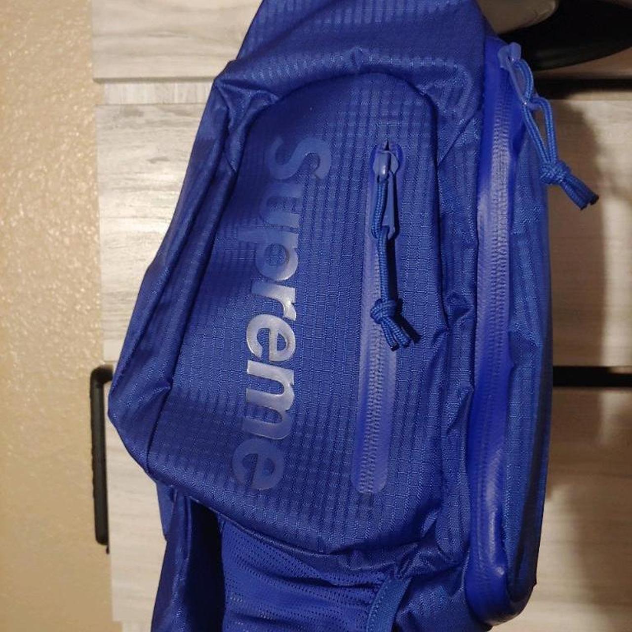 Supreme Men's Blue Bag | Depop