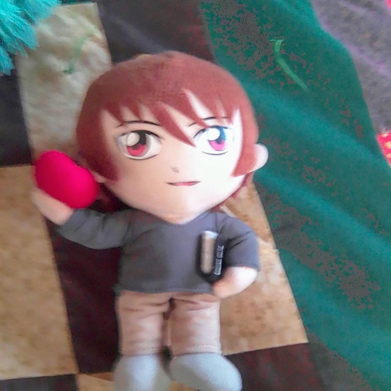 Death Note Light Yagami plush. Tag is faded a... - Depop