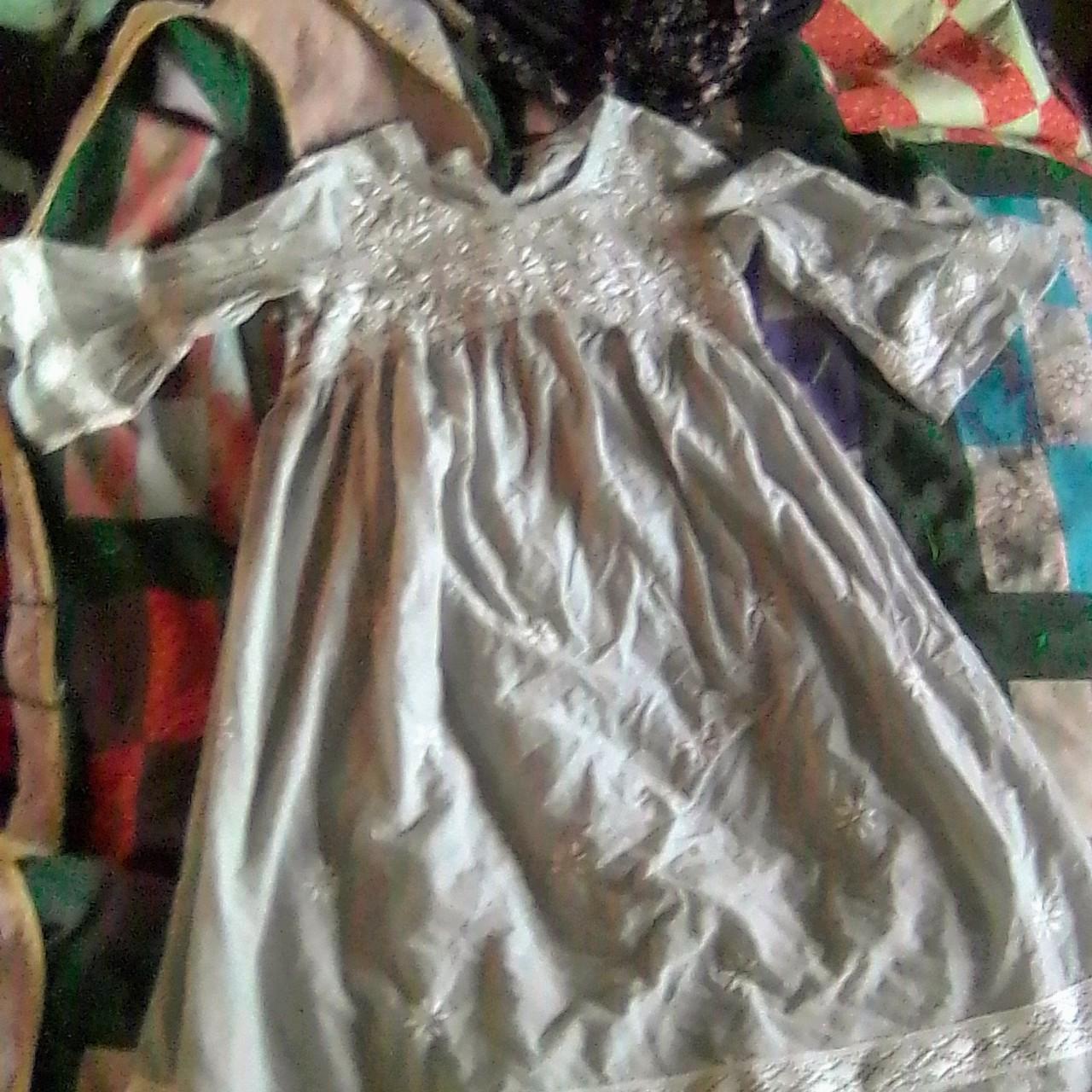 Embroidery Fairycore Dress An embroidery dress in... - Depop