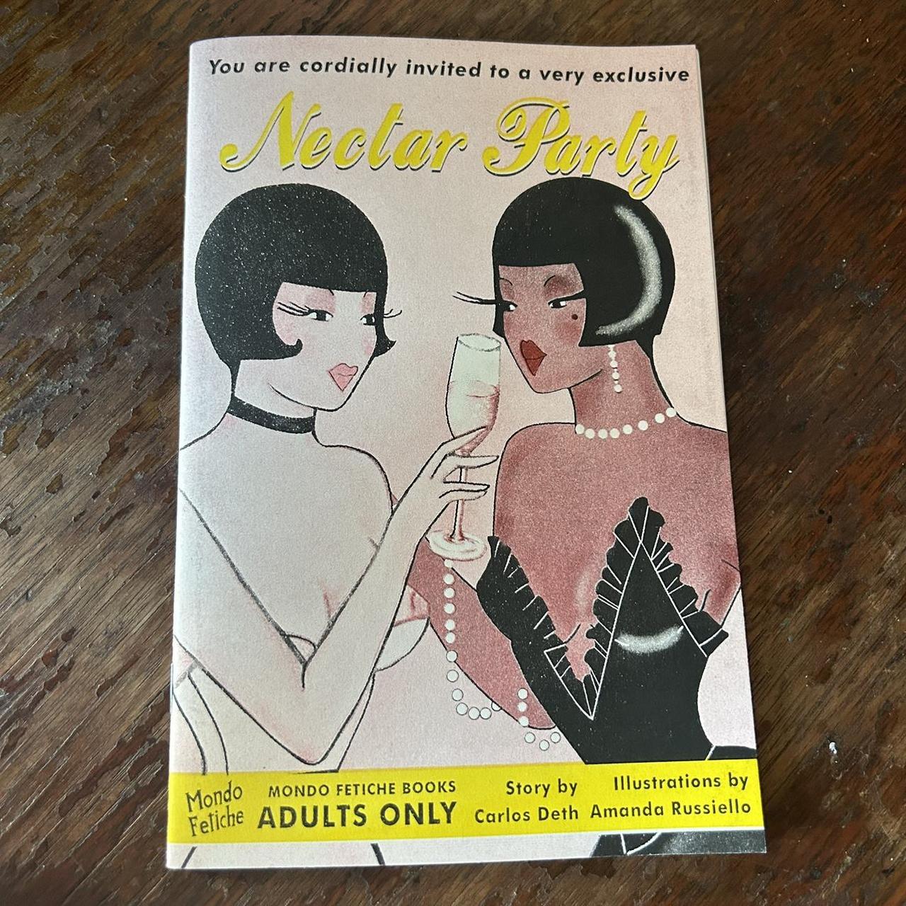 Nectar Party A Mondo Fetiche Bdsm Comic Lesbian Depop