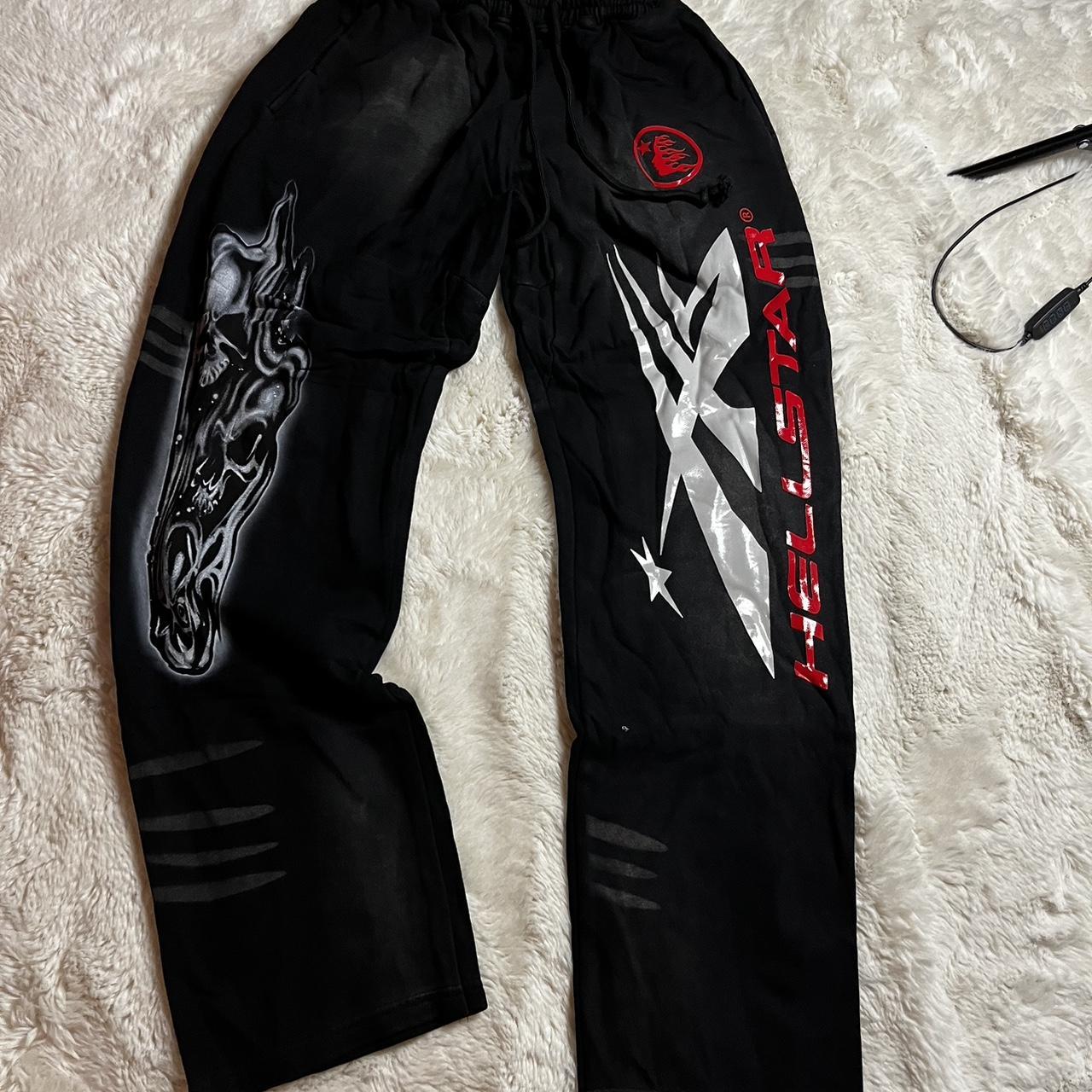 hellstar pants with nfc authentication new in bag... - Depop
