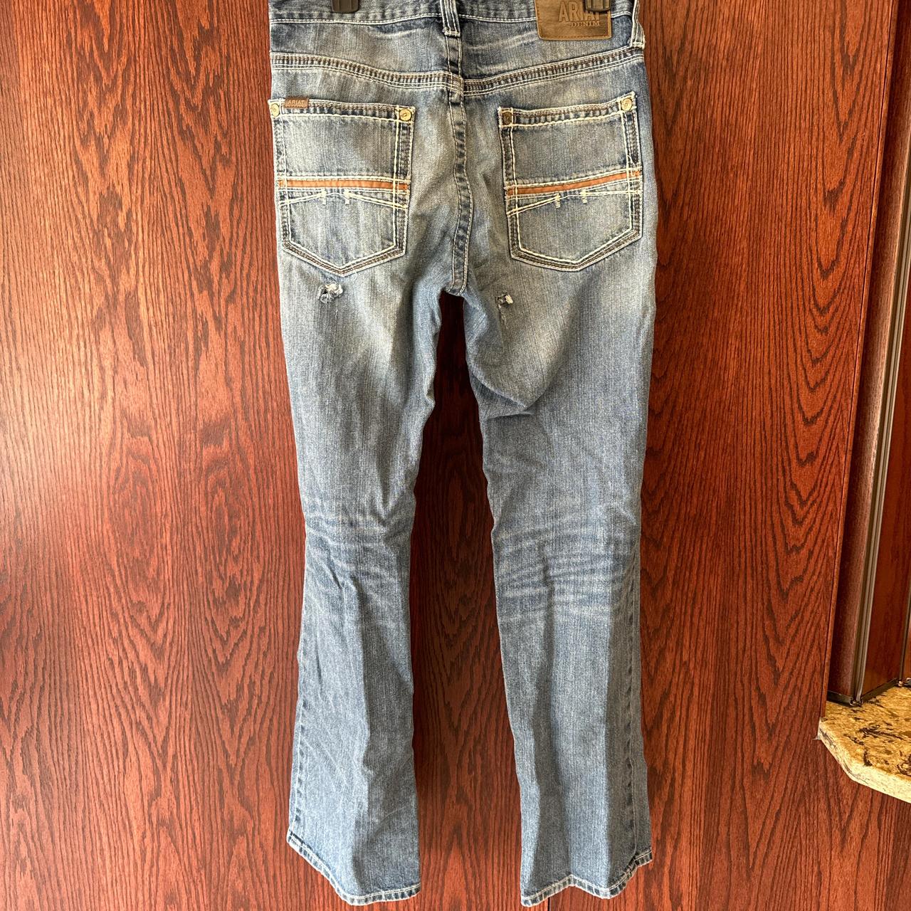 Ariat jeans. Two small holes under back pockets.... - Depop