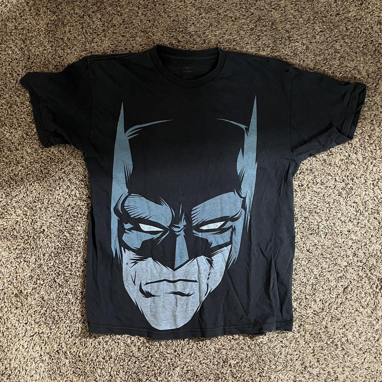 Vintage Y2K Batman Full Face Graphic Tee - L Dm for... - Depop