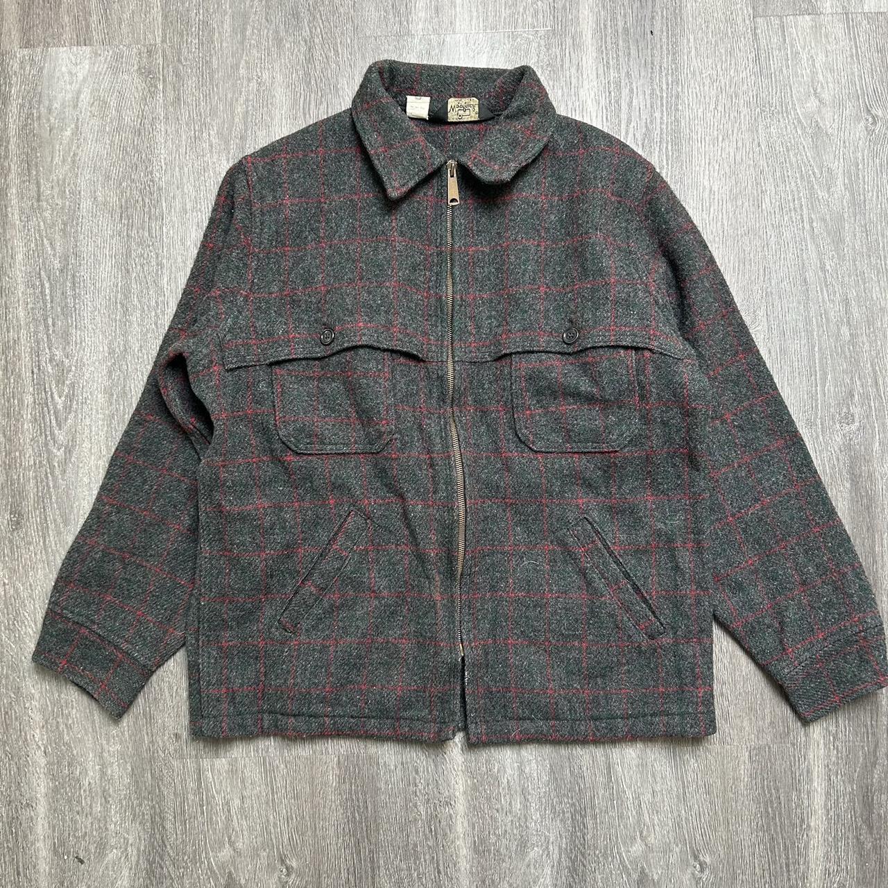 Vintage Woolrich Wool Jacket -Size L -Thrifted in... - Depop