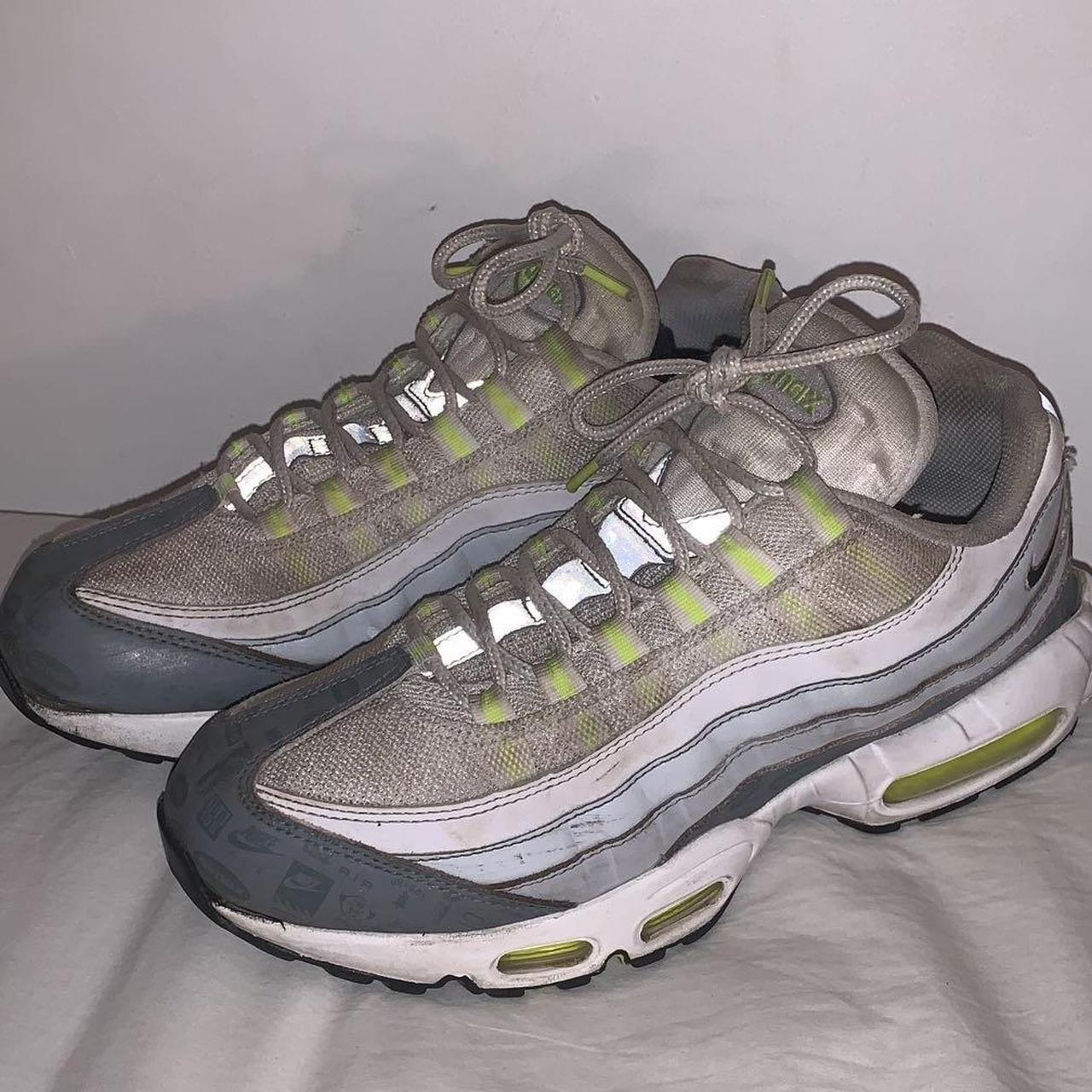 Air max 95s neon size uk8 great condition all... - Depop