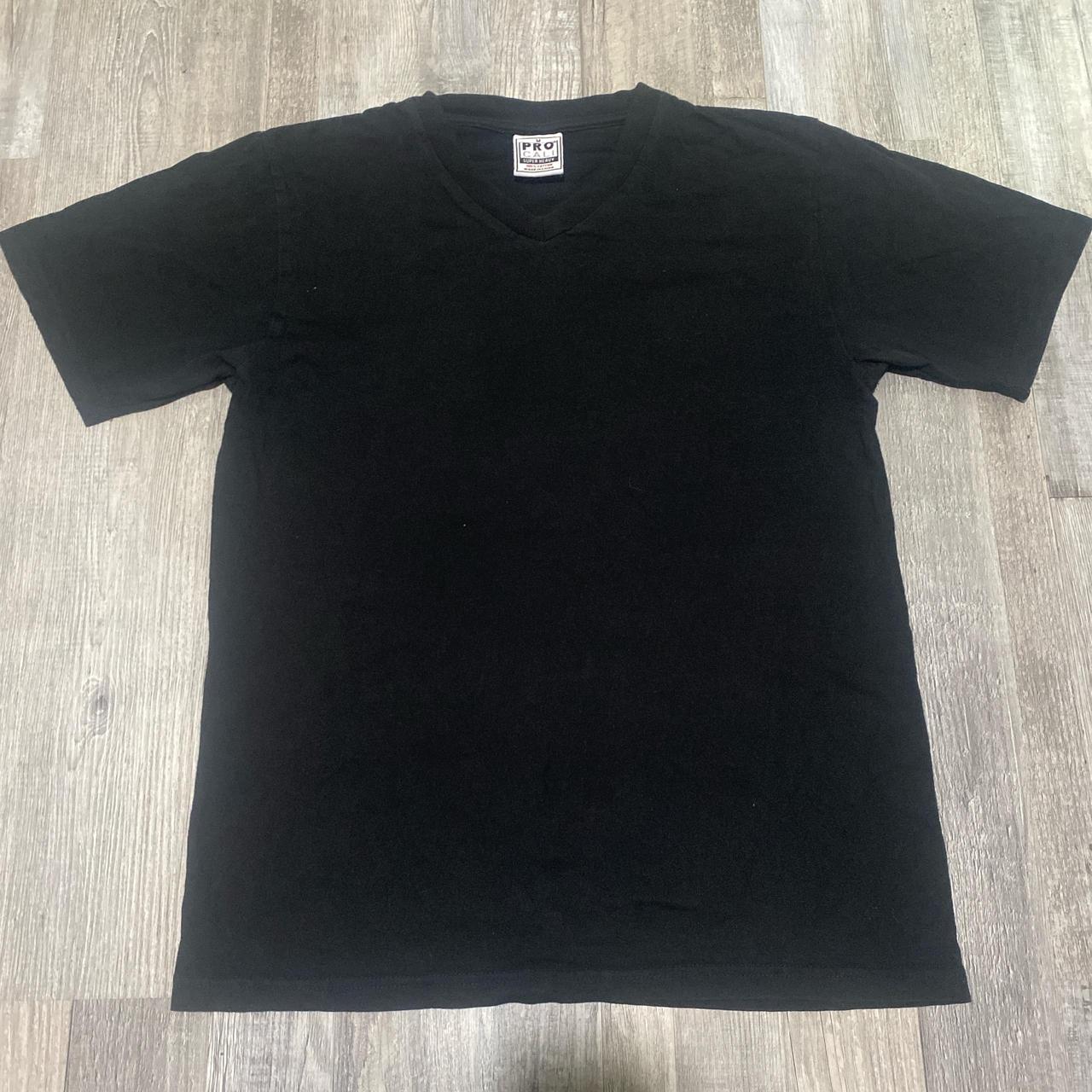 black pro club tee pit to pit 20 inches top to... - Depop