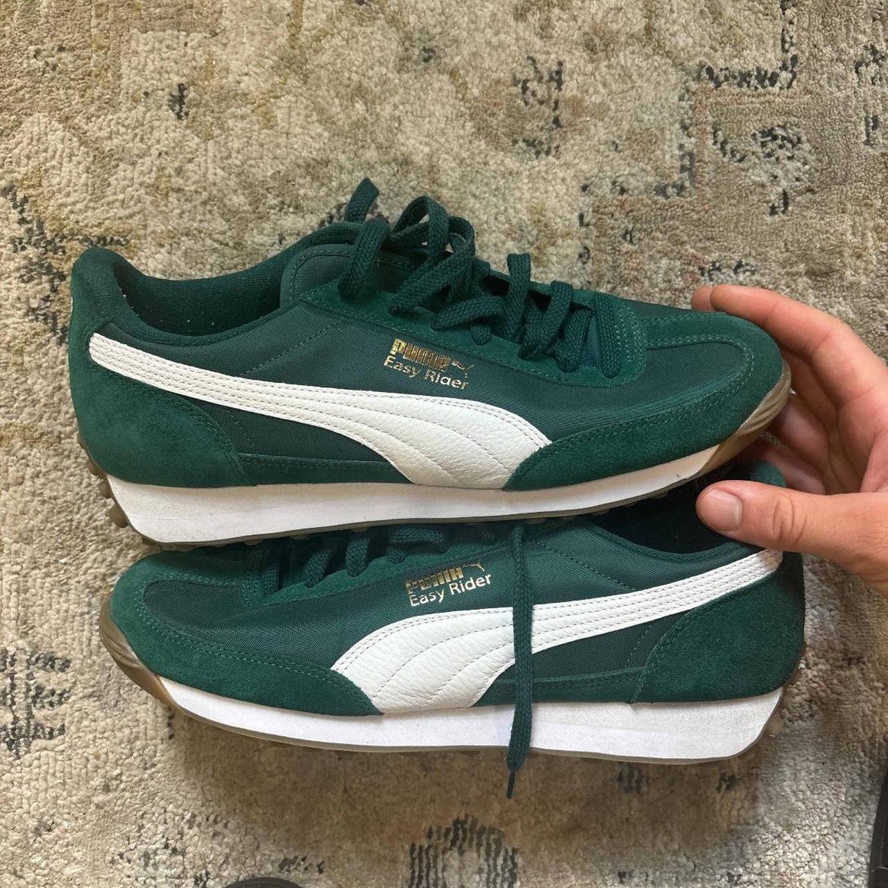 Puma Easy Rider Vintage Dark Myrtle Men’s 11 Never... - Depop