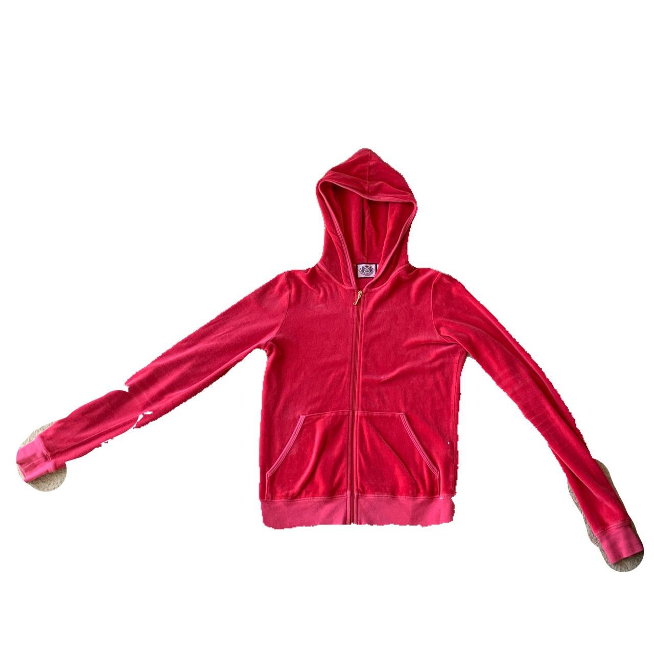 Juicy Couture Women's Red Jacket | Depop