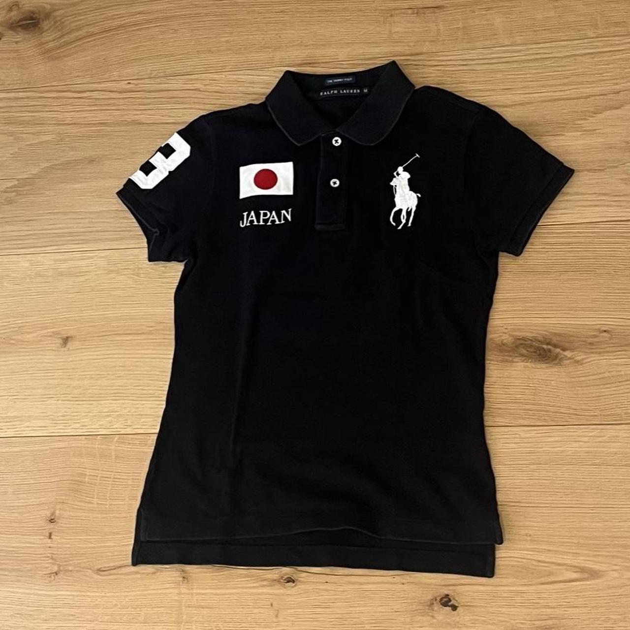 japan ralph lauren chief keef polo size KIDS medium... - Depop