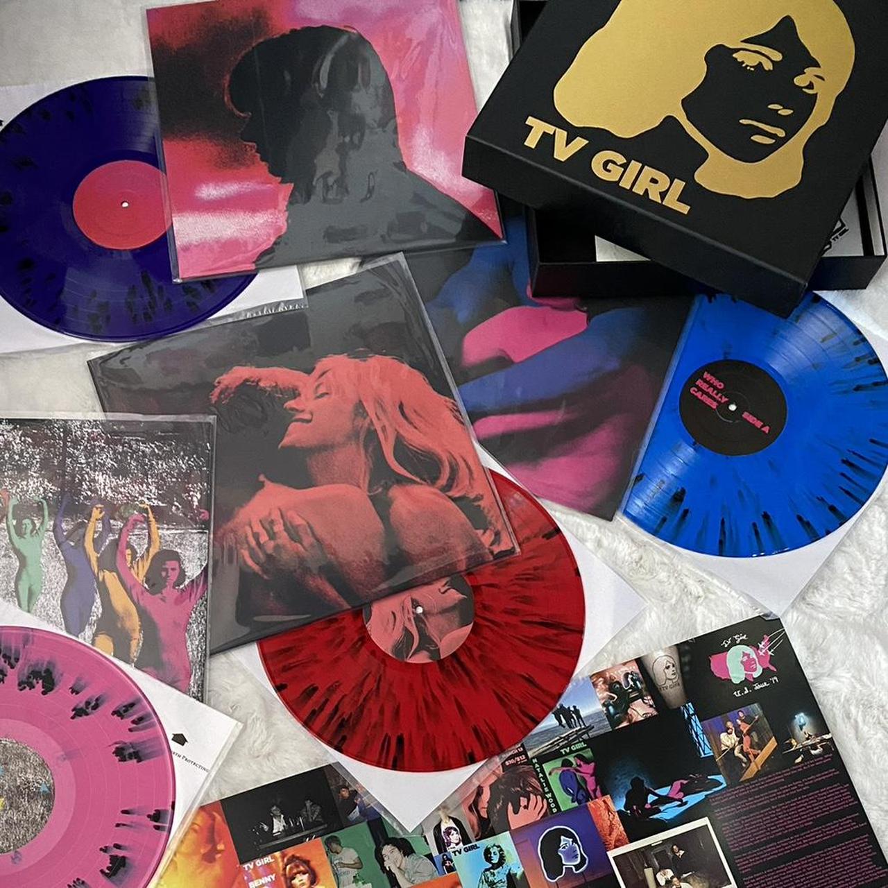 TV girl boxset with french exit, who really cares,... - Depop