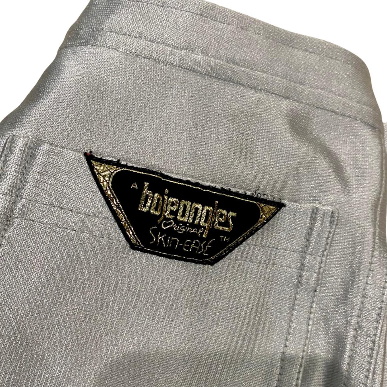 Vintage 1970s Bojangles Silver Disco Pants. They are... - Depop