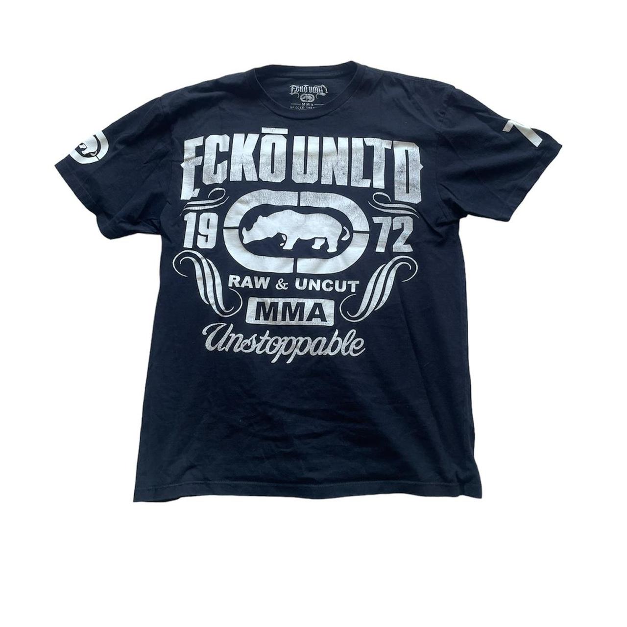 Ecko Unltd MMA Tee Size tag L Hella cracked... - Depop