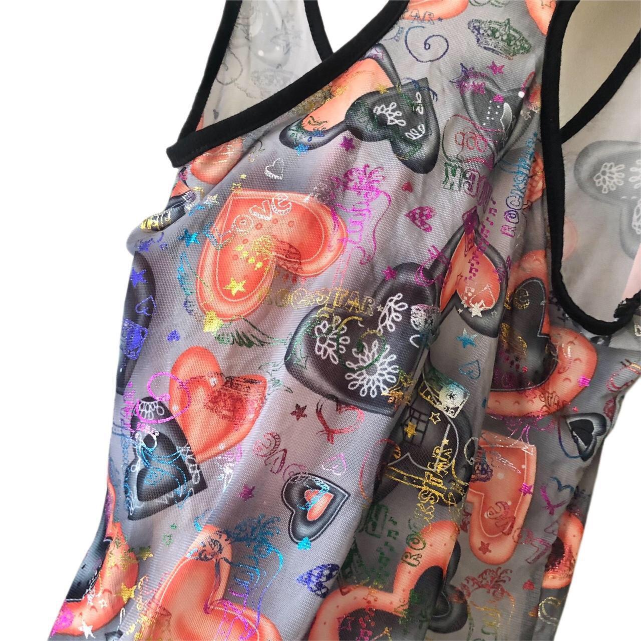 Sheer Vintage semi Emo, Y2K Scene, Rock and Love... - Depop