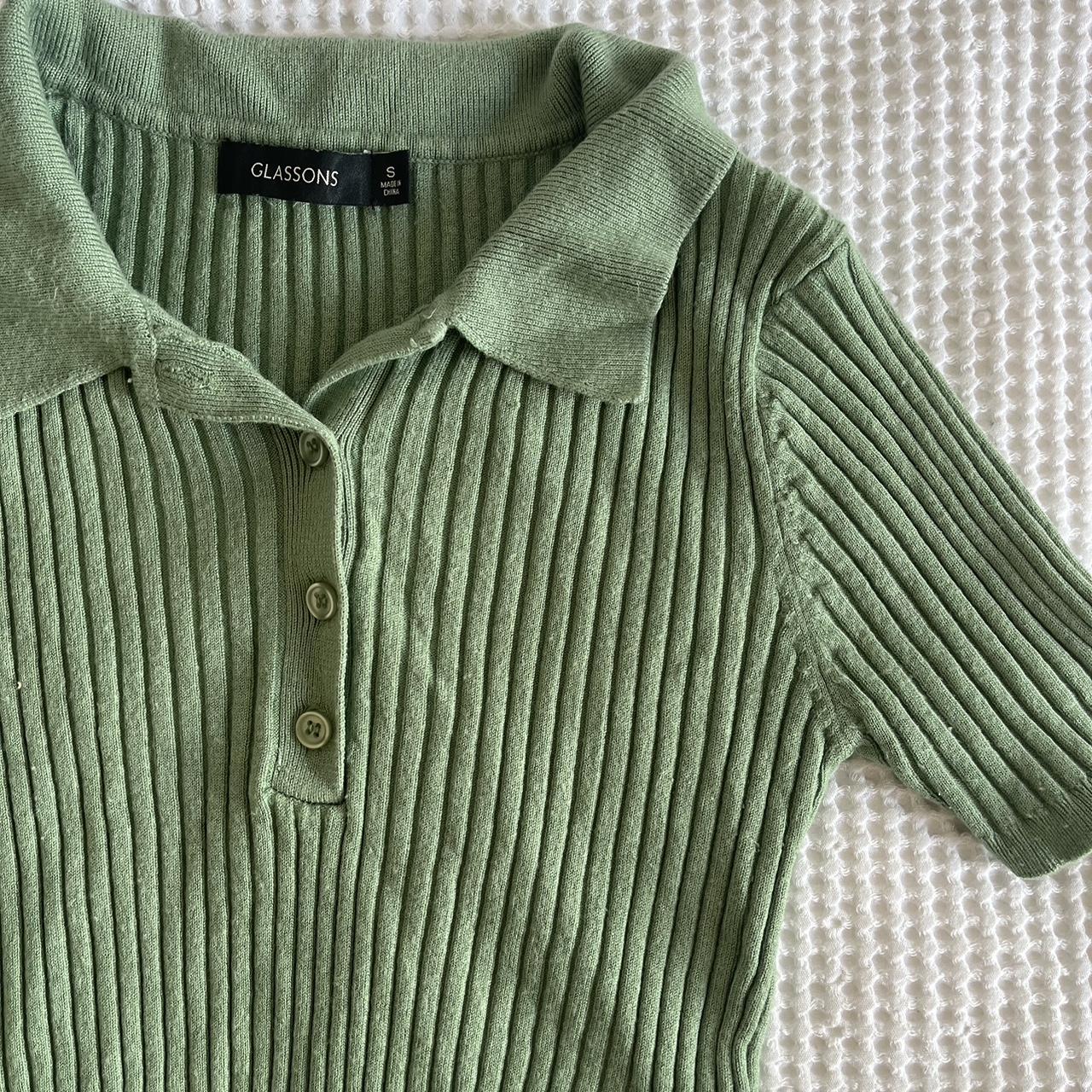 Glassons Women's Green T-shirt | Depop
