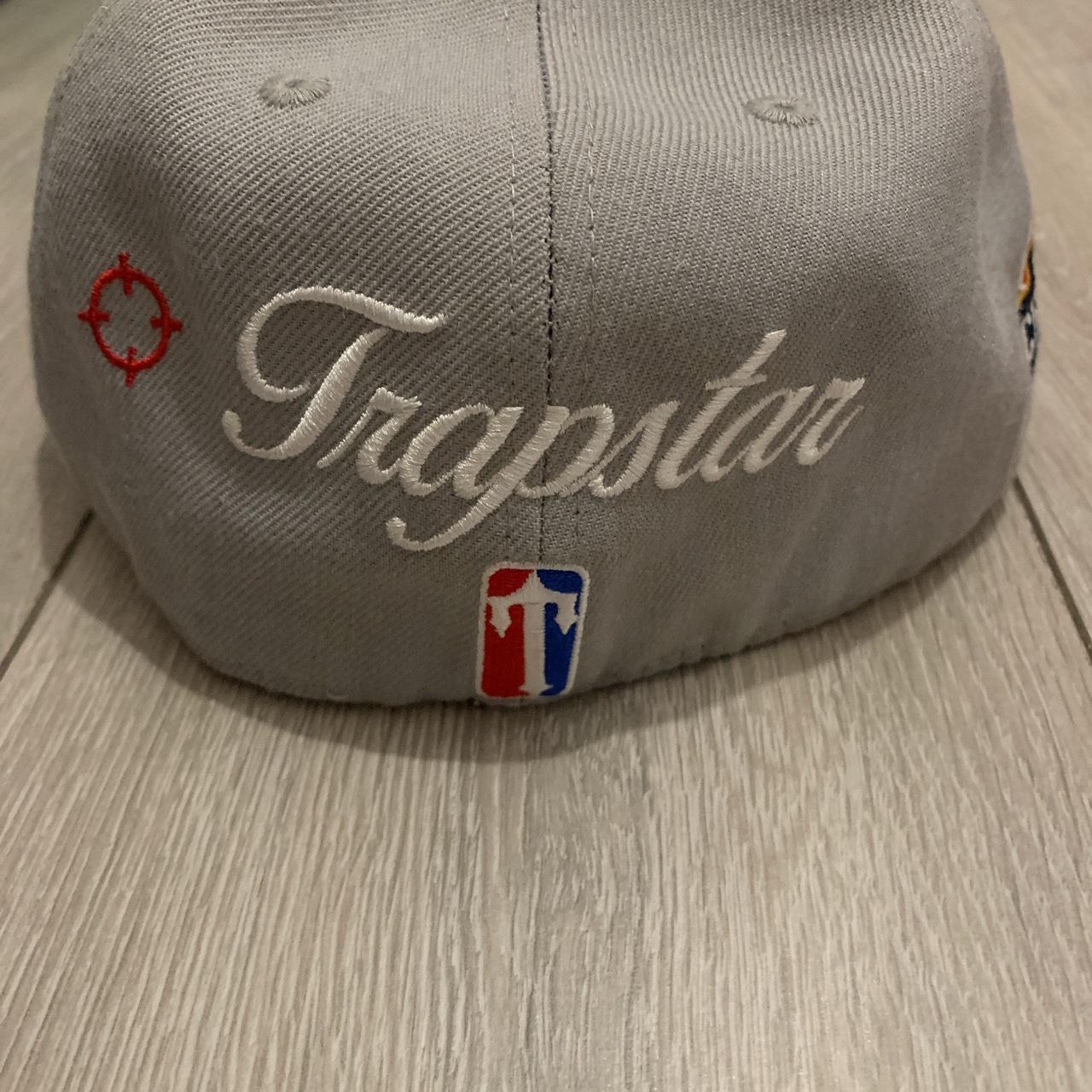 trapstar grey cap never worn like new,, open to... - Depop