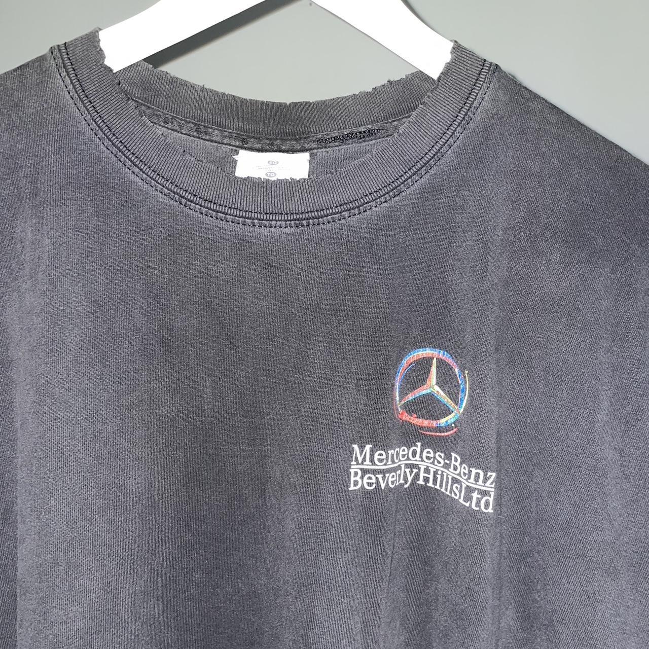 Vintage Mercedes Benz Beverly Hills Tee Perfectly... - Depop