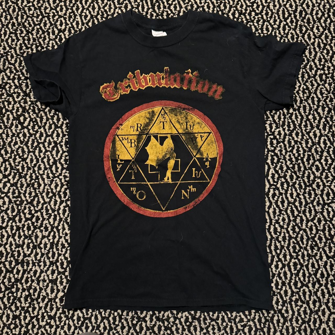 Tribulation band shirt, printed on Gildan shirt,... - Depop