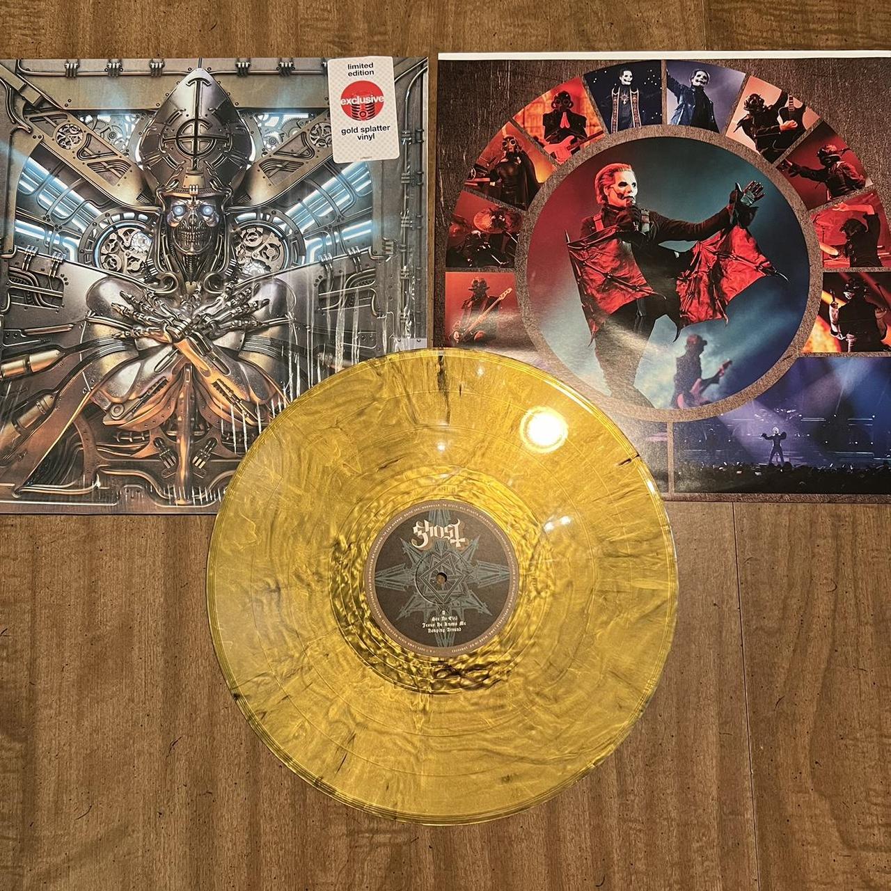 Ghost Phantomime Gold Splatter Vinyl Record - Depop