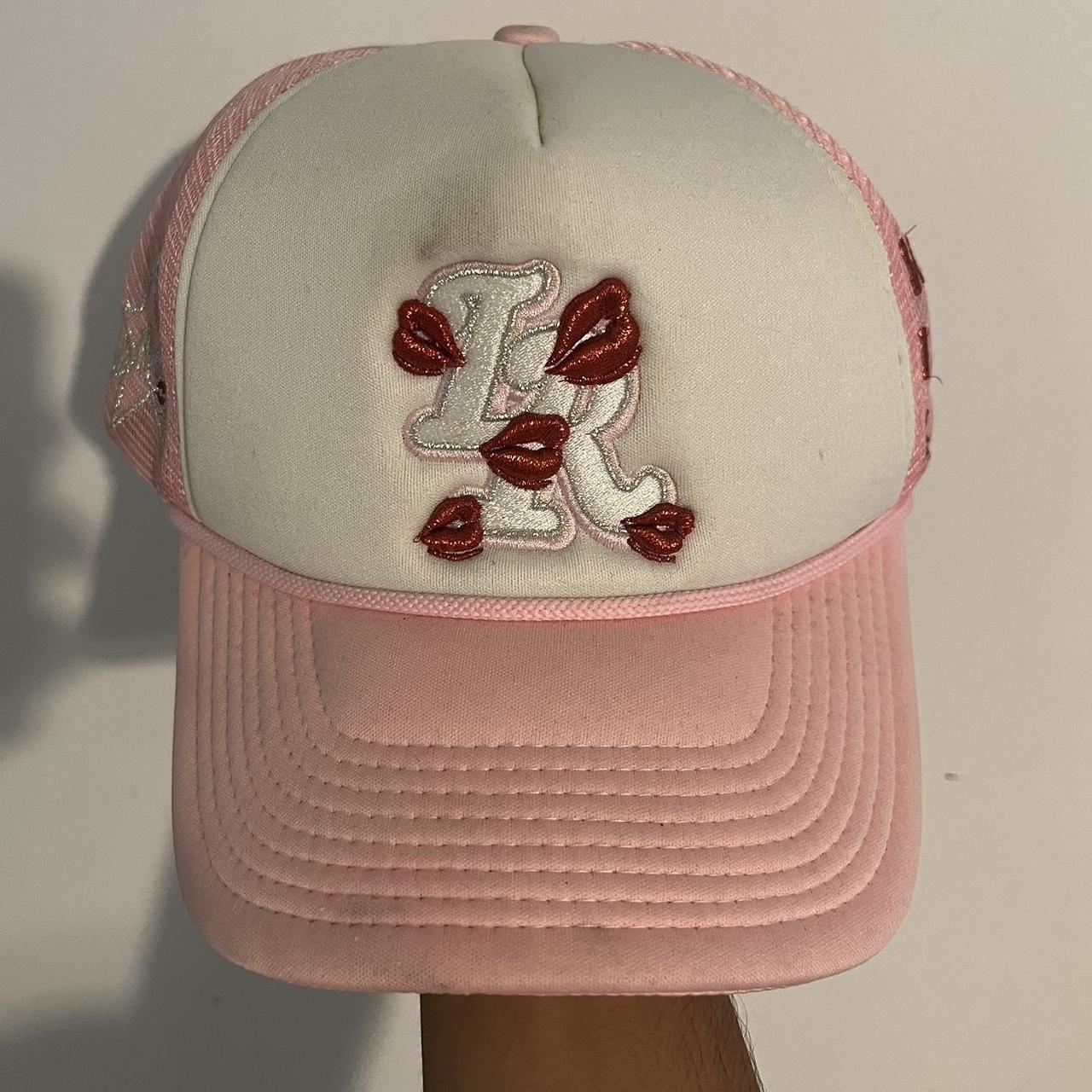 La Ropa Pink Hat Wore like 3 times one of the times... - Depop