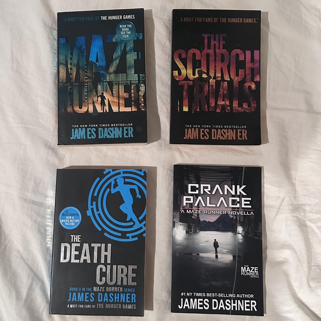 all maze runner books including newts nouvella - Depop