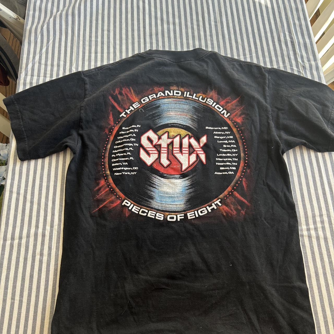 Vintage 200ps styx band tee Size medium Great... | Depop