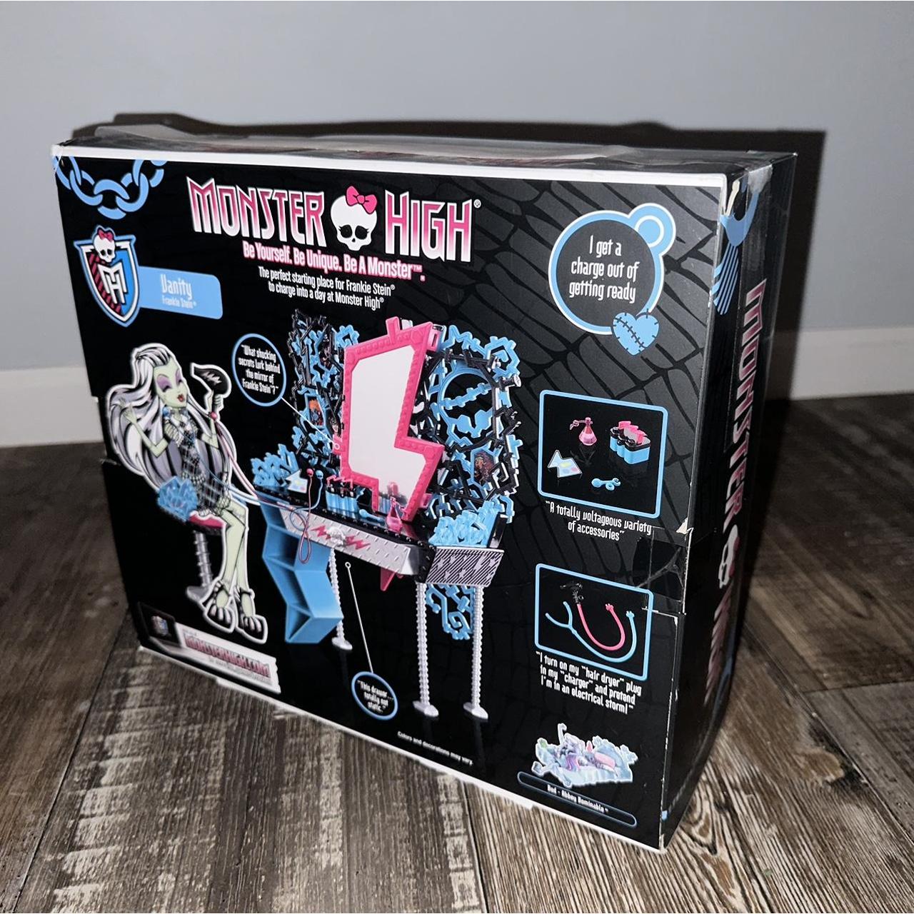Selling new in box Monster High Frankie Vanity set.... - Depop