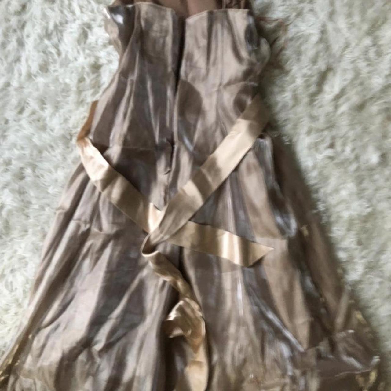 Rose gold Debut dress. Worn once. Absolutely... - Depop