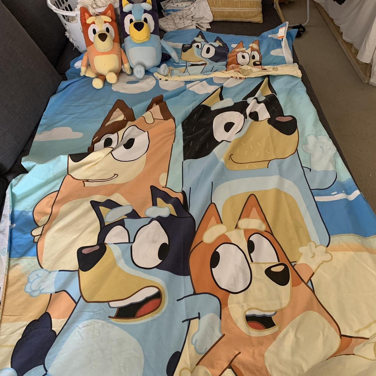 Bluey Twin Bed with plus toys of the... - Depop