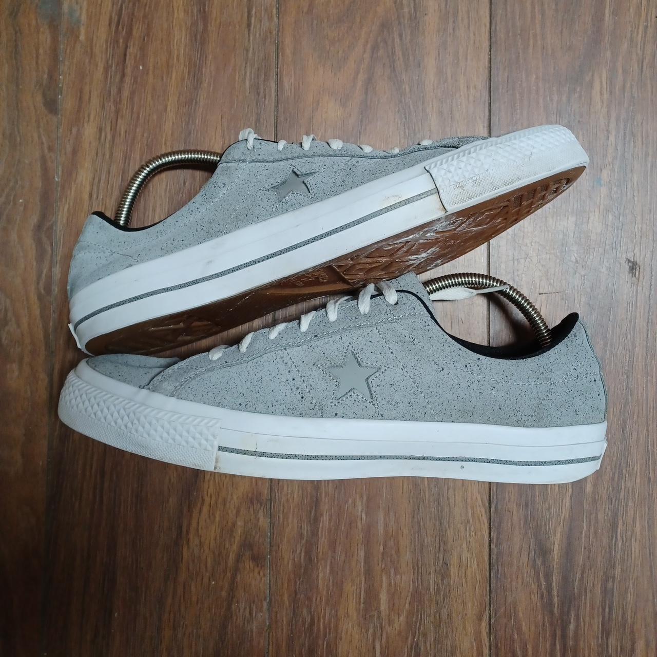 Converse One Star Trainer Grey UK10.5 Low Mens... - Depop