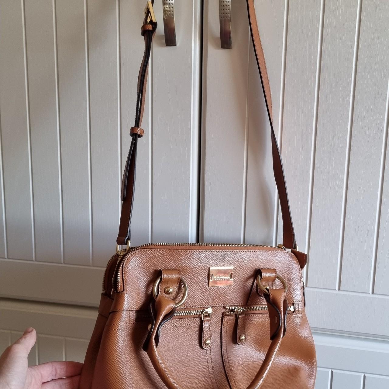 Modalu Pippa leather bag. Tan coloured. Tags off but... - Depop