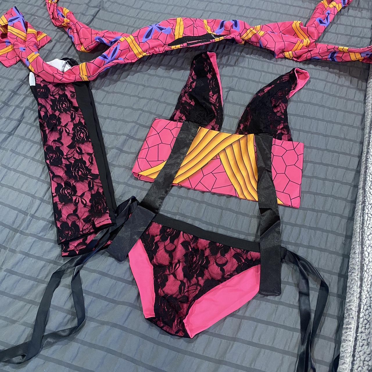 Daki demon slayer cosplay! Size medium, the cloth... - Depop